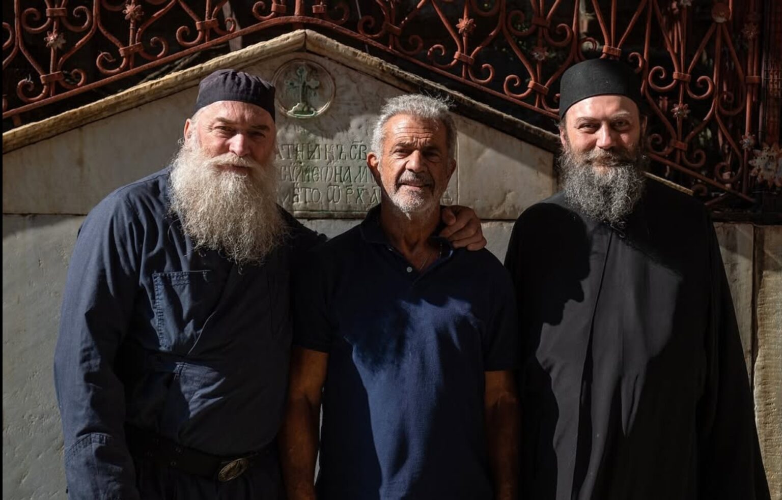 Mel Gibson în Athos la final - O Chilie Athonită: Bucurii din Sfântul Munte